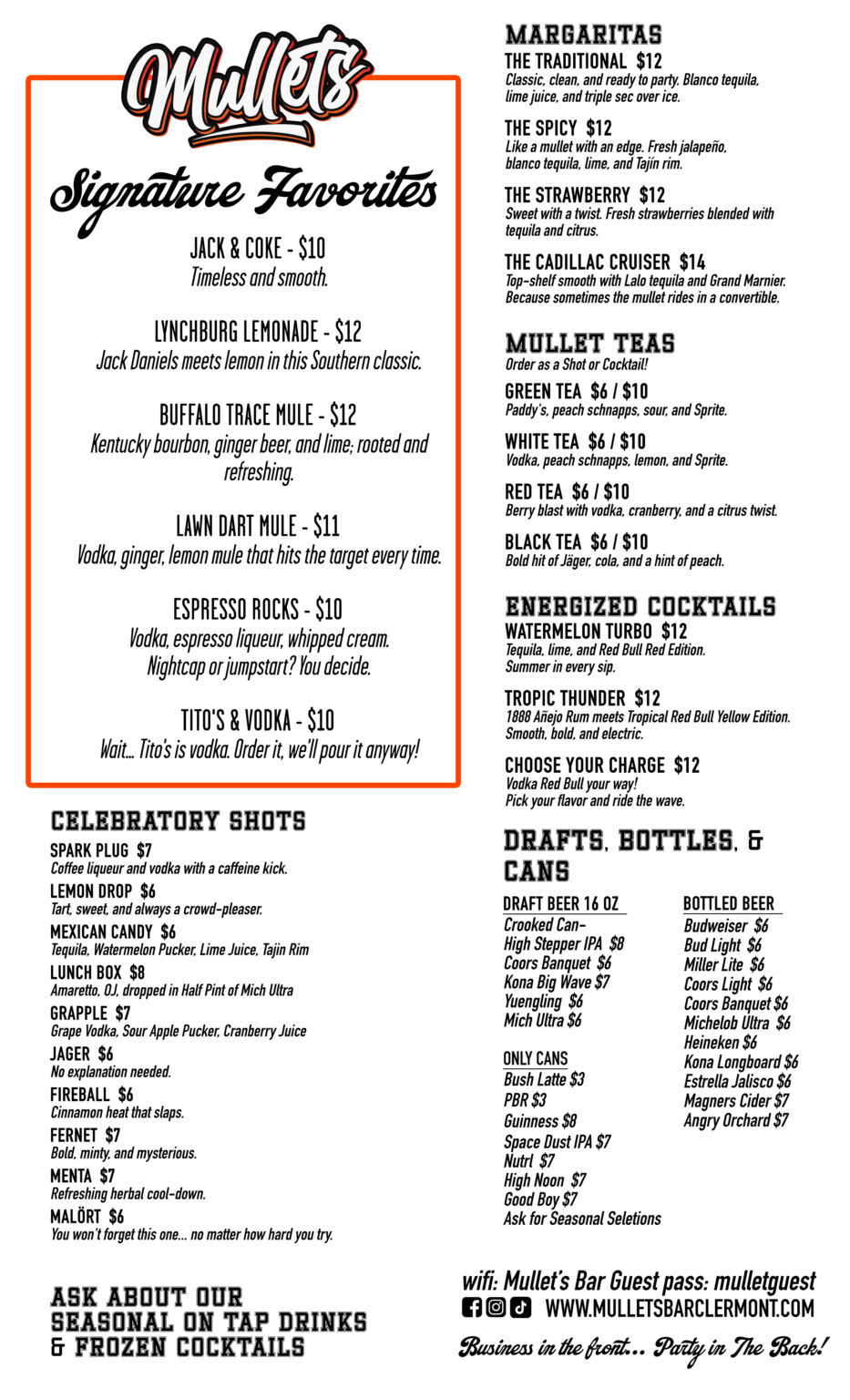 HOME - Mullets Sports Bar